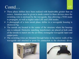 Ferrite phase shifter | PPTX