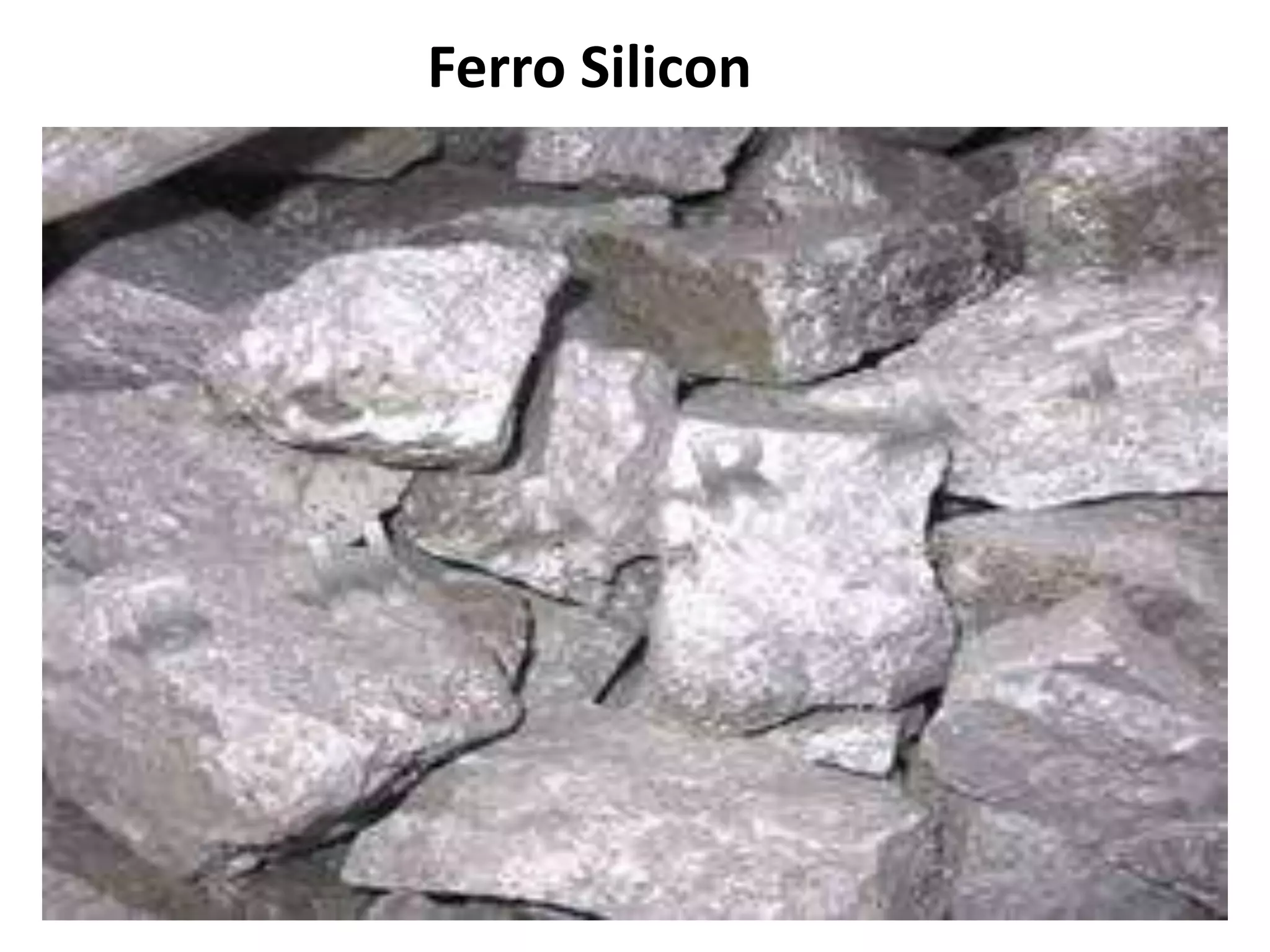 Ferro alloys manufacturers in India | PPTX