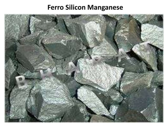 Ferro alloys manufacturers in India | PPTX