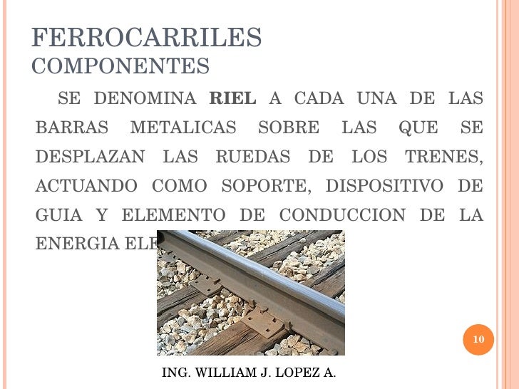 FERROCARRILES - HISTORIA Y ELEMENTOS