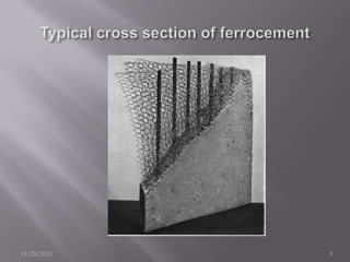 Ferrocement | PPTX