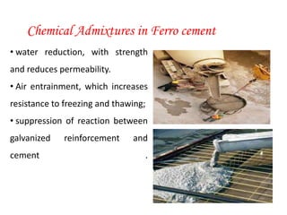Ferro cement | PPTX