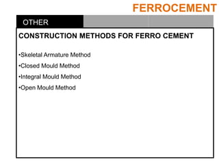 Ferrocement | PPTX
