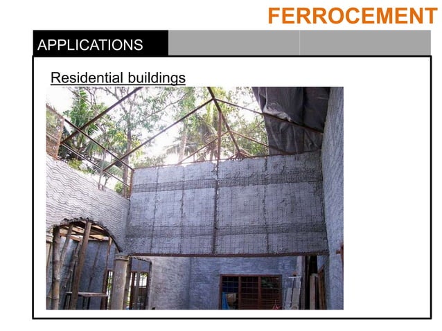 Ferrocement | PPTX | Geology | Science