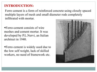 Ferrocement | PPTX
