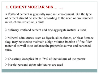 Ferrocement | PPTX