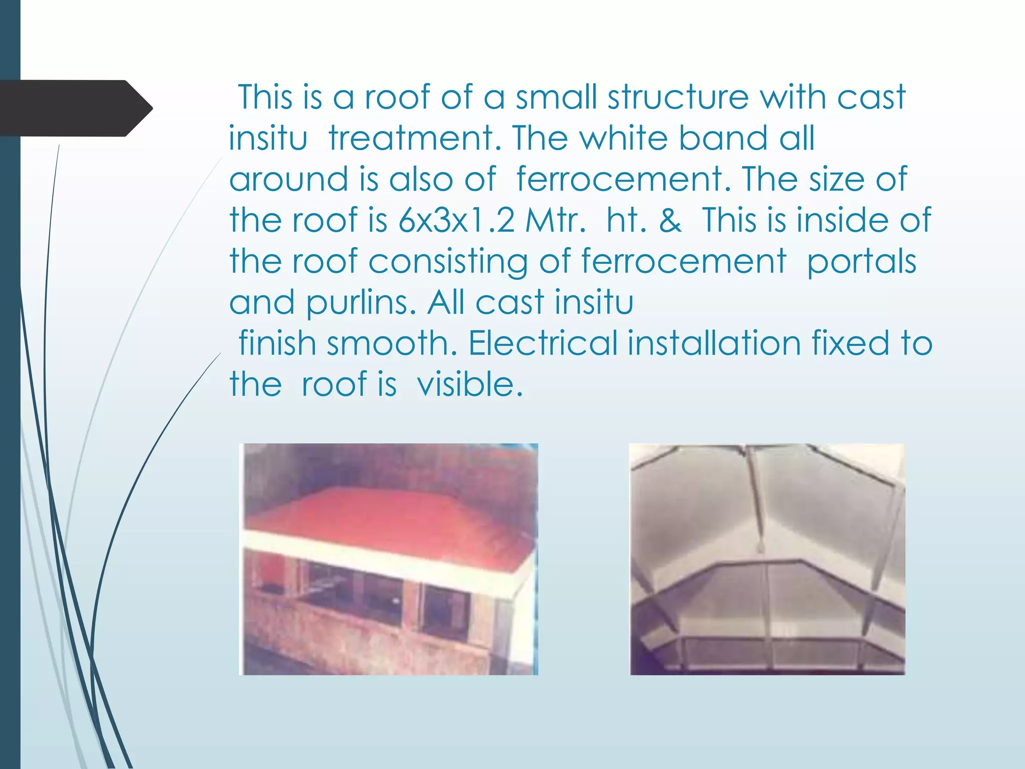 Ferrocement roof | PPTX