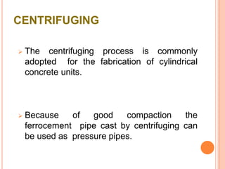 Ferrocement | PPTX