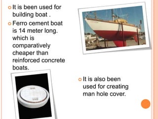 Ferrocement | PPTX