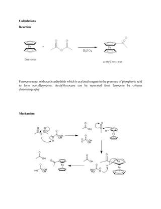 preparation of ferrocene from aetylferrocene | PDF