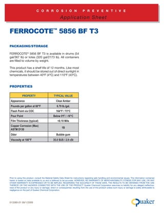 Ferrocote 5856 bf_t3 | PDF