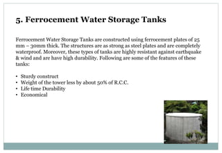 FERROCRETE - MATERIAL AND CONSTRUCTION METHODS | PPTX