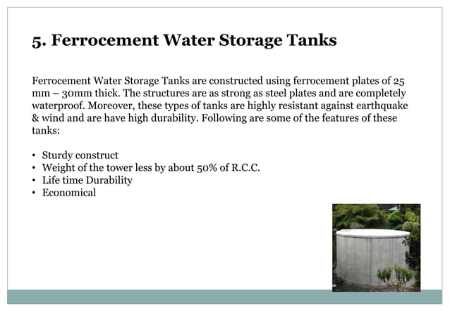 FERROCRETE - MATERIAL AND CONSTRUCTION METHODS | PPTX | Civil ...