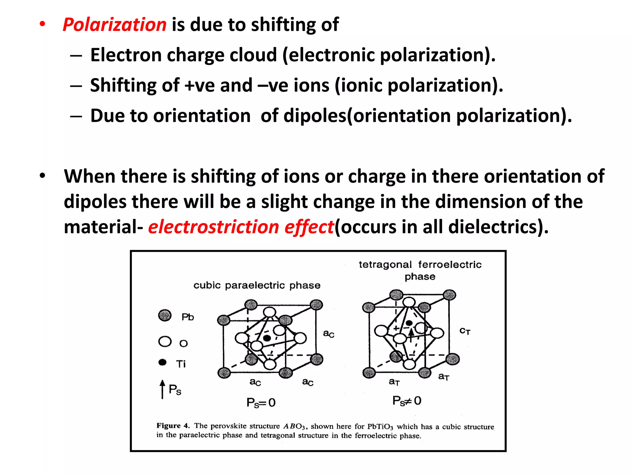 Ferroelectric and piezoelectric materials | PDF