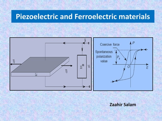Ferroelectric and piezoelectric materials | PDF | Chemistry | Science