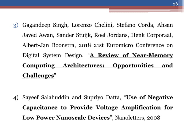 Ferroelectric FET's based Non-Volatile Logic-in-memory Circuits | PPTX