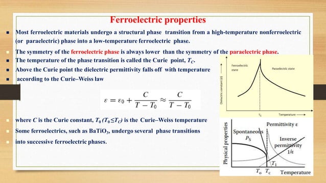 Ferroelectrics.pptx | Chemistry | Science