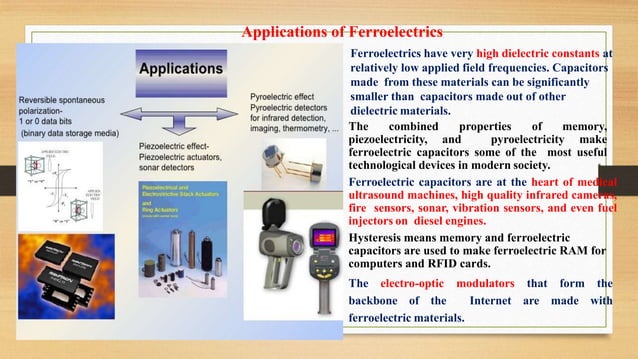 Ferroelectrics.pptx | Chemistry | Science