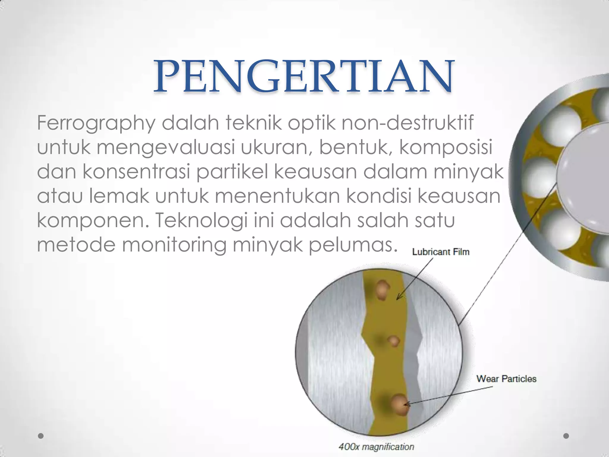 Ferrography test | PPSX