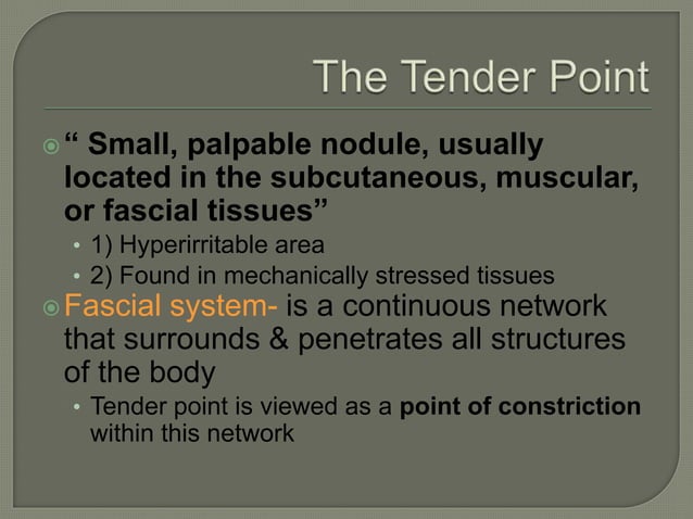 Positional Release Therapy | PPTX | Death, Injury, or Military Conflict ...