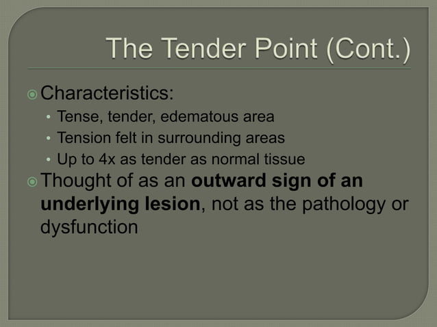 Positional Release Therapy | PPTX | Death, Injury, or Military Conflict ...