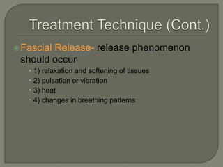 Positional Release Therapy | PPTX