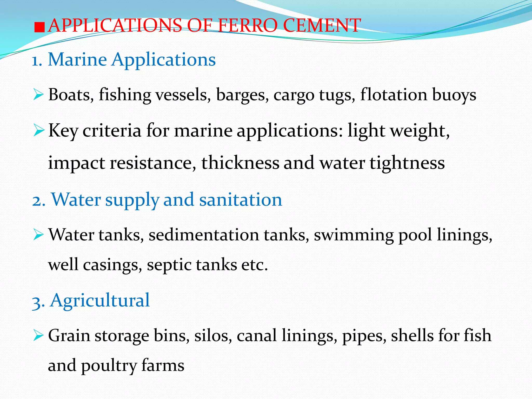 Ferrocement ppt | PPTX