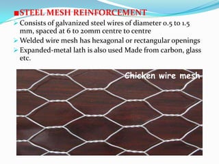 Ferrocement ppt | PPTX