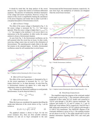 Ferroresonance Conditions in Wind Parks | PDF