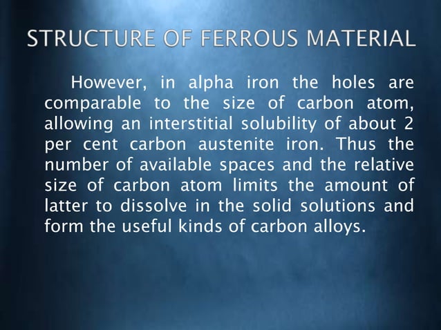 FERROUS-METAL.pptx | Free Download