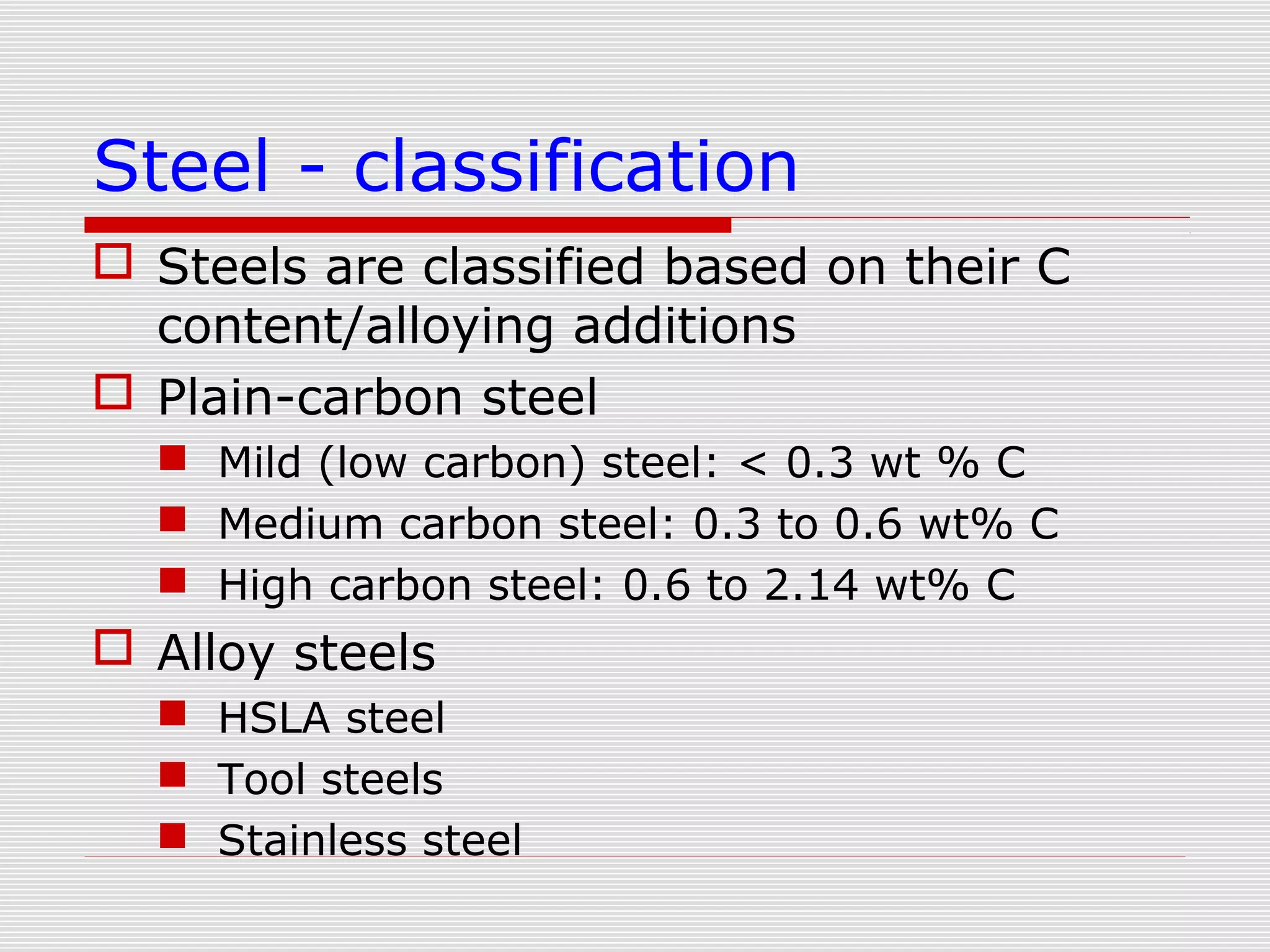 Ferrous alloys | PPT