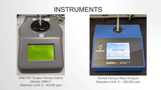 Ferrous debris measurement in greases | PPT
