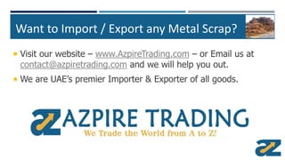 Ferrous iron and steel scrap | PDF