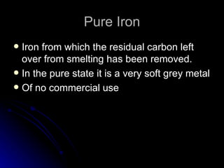 Ferrousmetallurgy | PPT