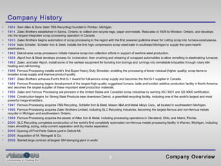 Ferrous processing and trading scrap metal recycling | PPT