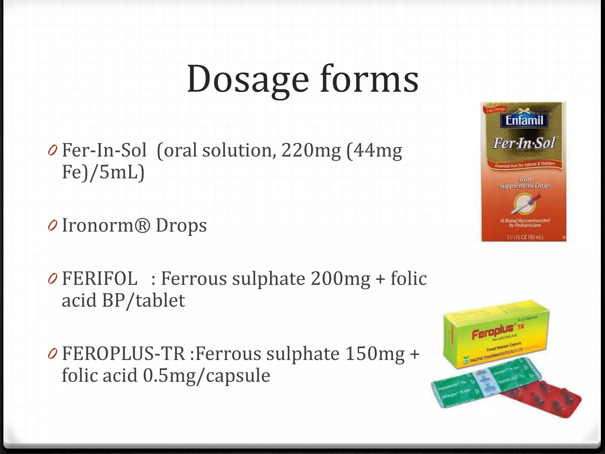 Ferrous sulphate | PDF