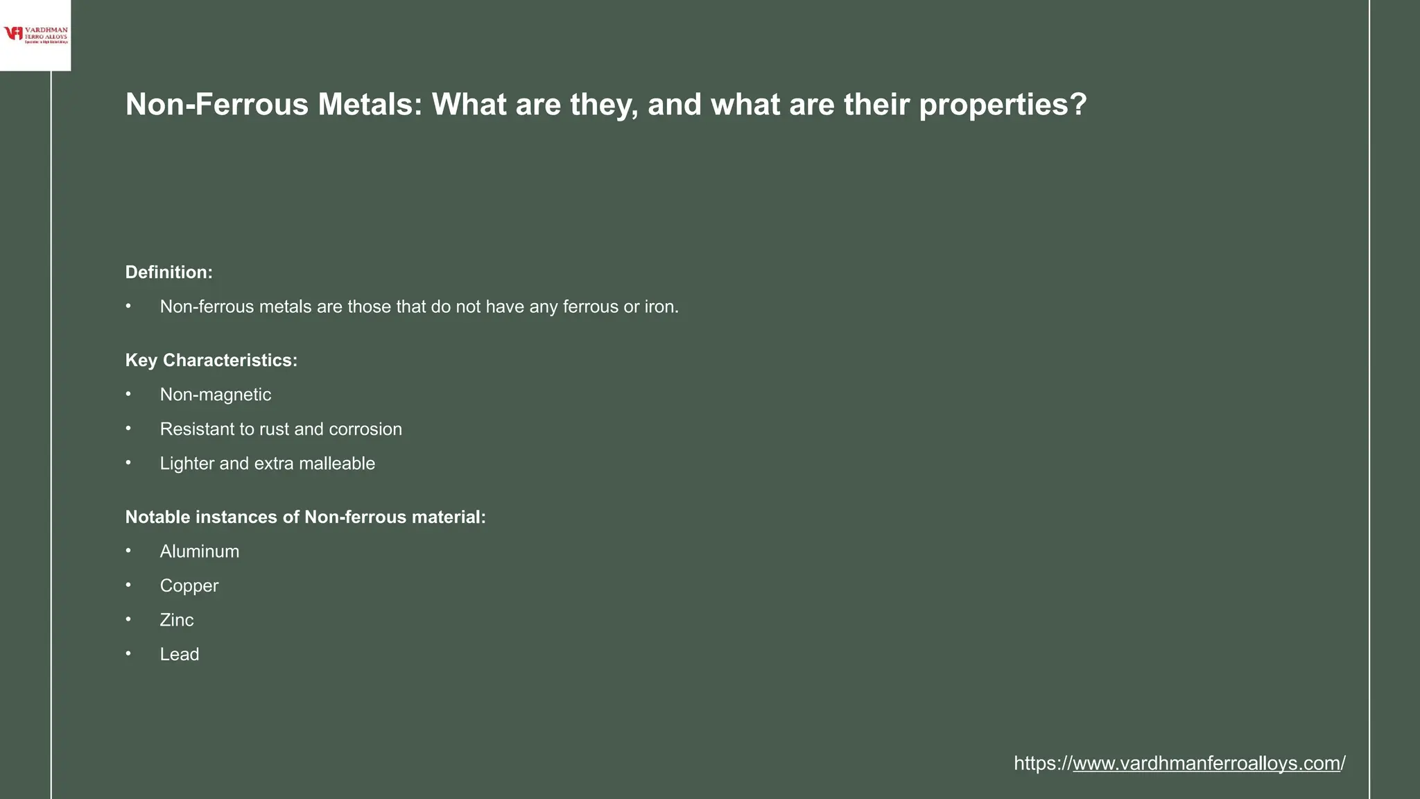 Ferrous & Non-Ferrous Metals: Characteristics, Properties, and ...
