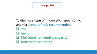 ferrtin.pdf hormones iron profile . ferritin | PDF