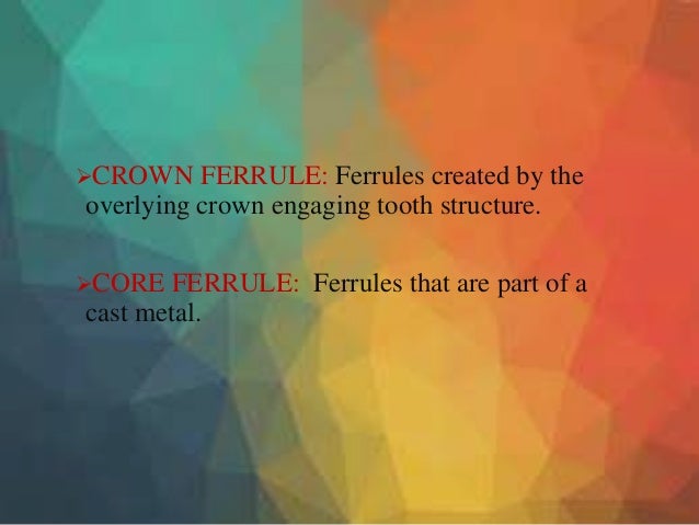 Ferrule 3