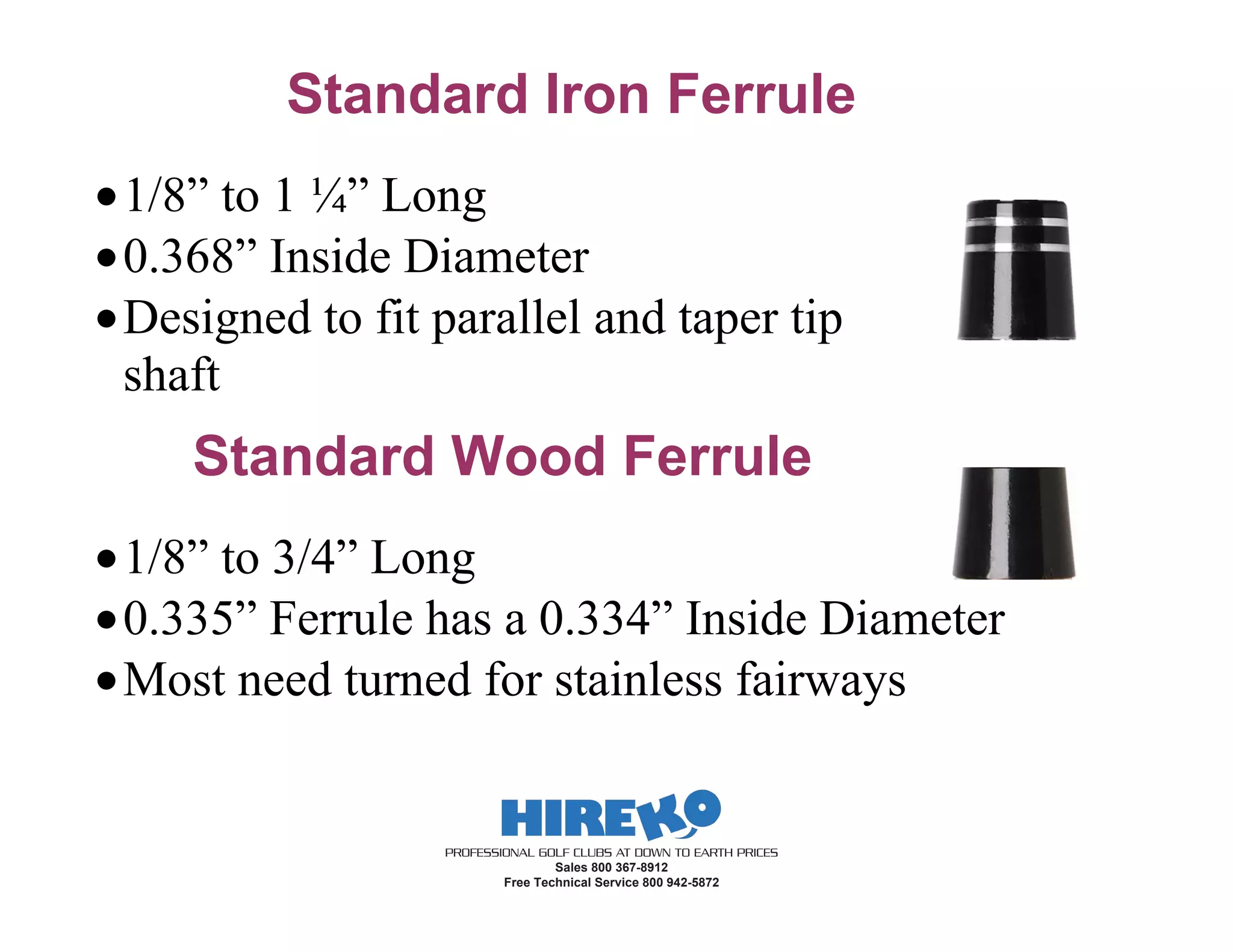Basics of Golf Club Ferrule Installation | PDF | Golf | Sports