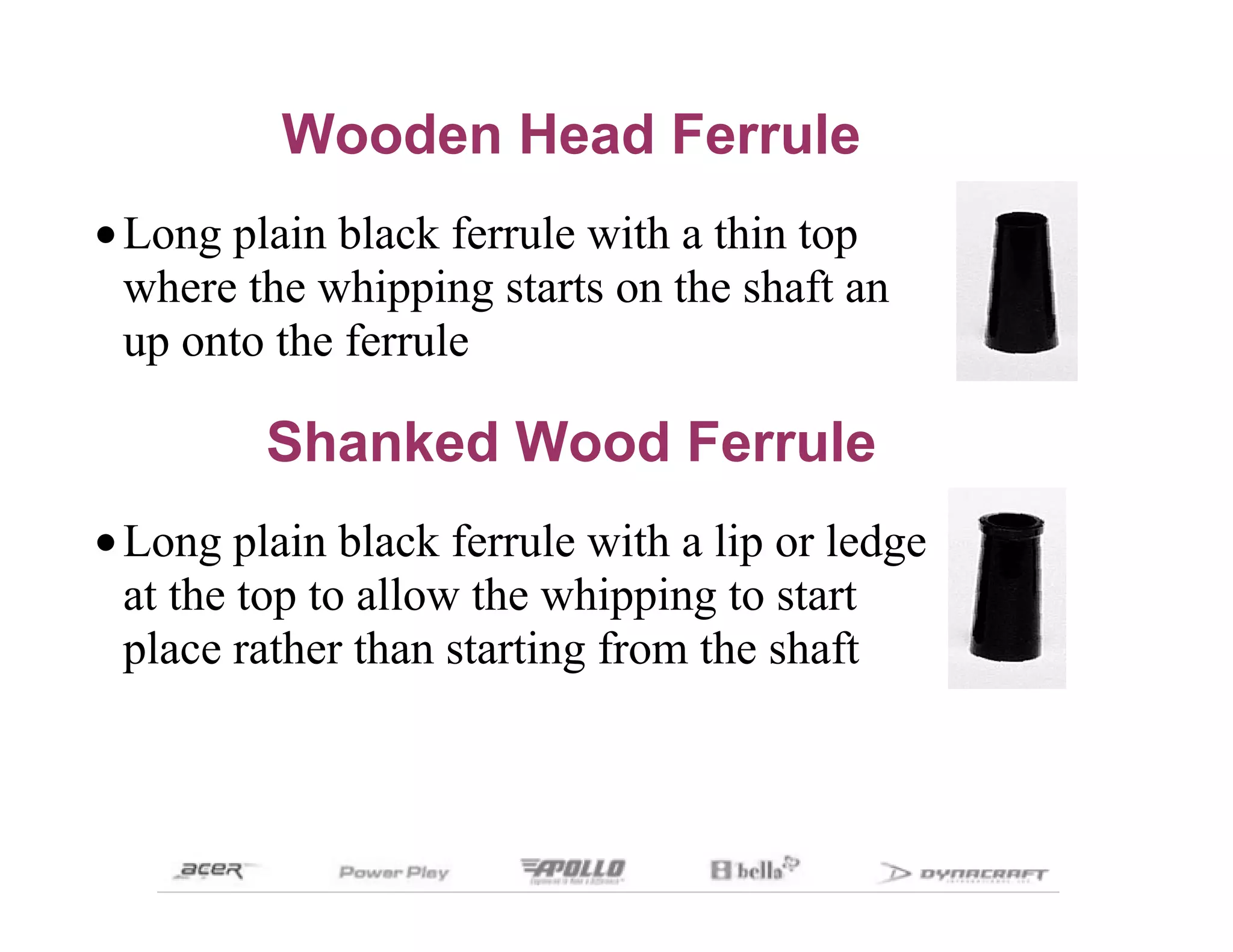 Basics of Golf Club Ferrule Installation | PDF | Golf | Sports