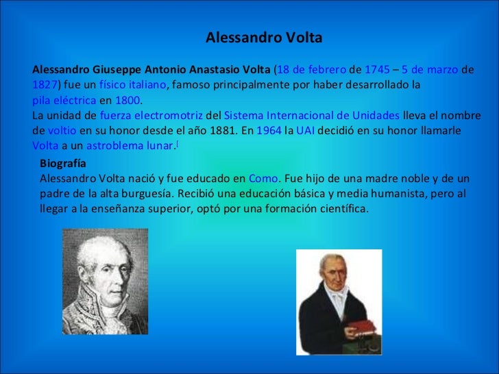 Alejandro Volta