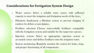 fertigation strategies for long and short rotation trees.pptx