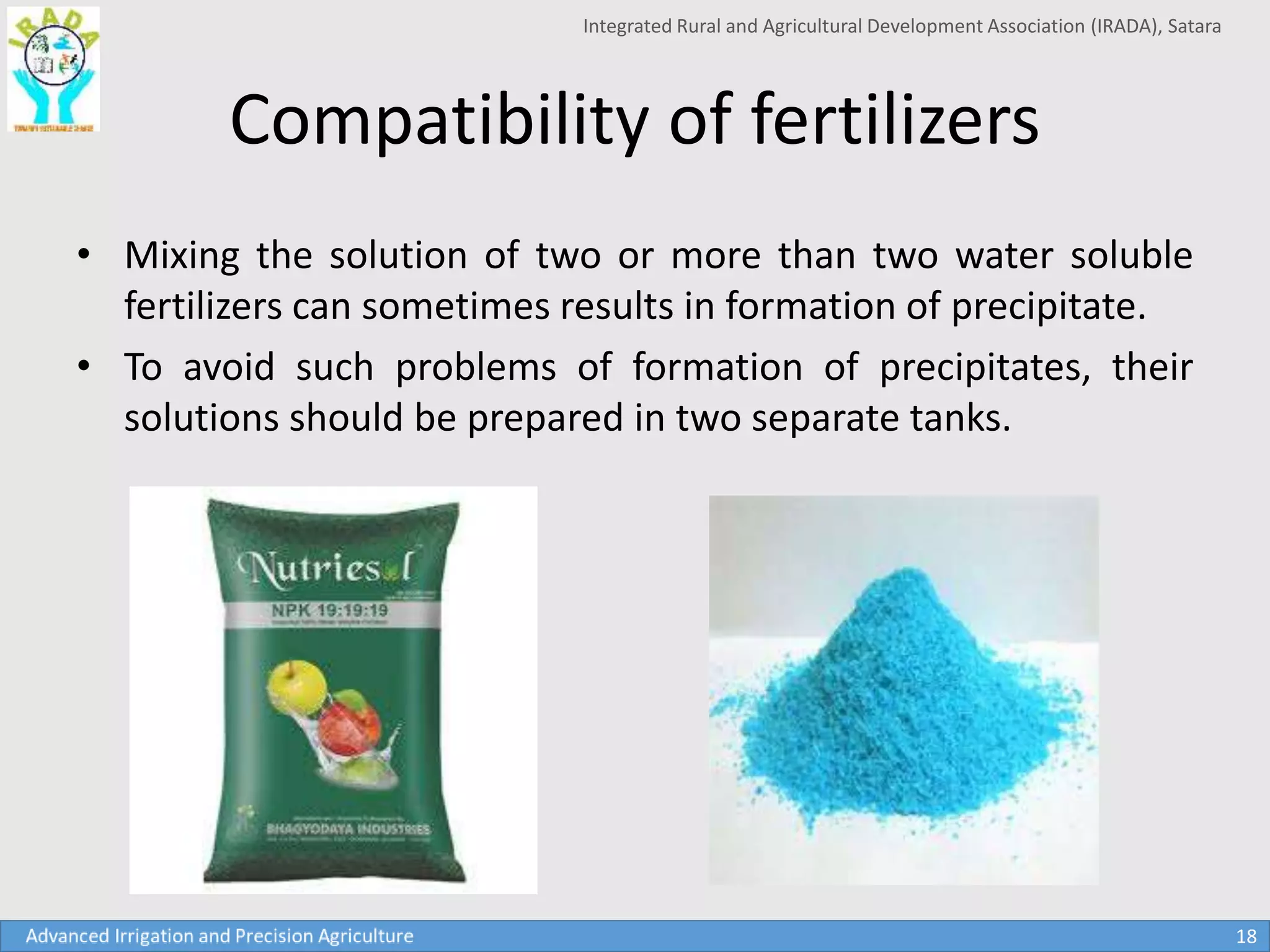 Fertigation system | PPTX