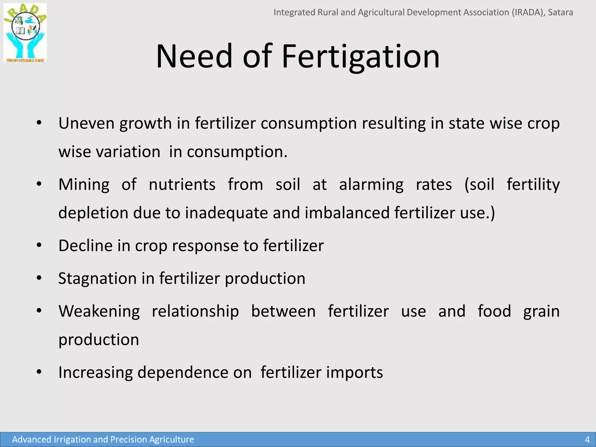 Fertigation system | PPTX