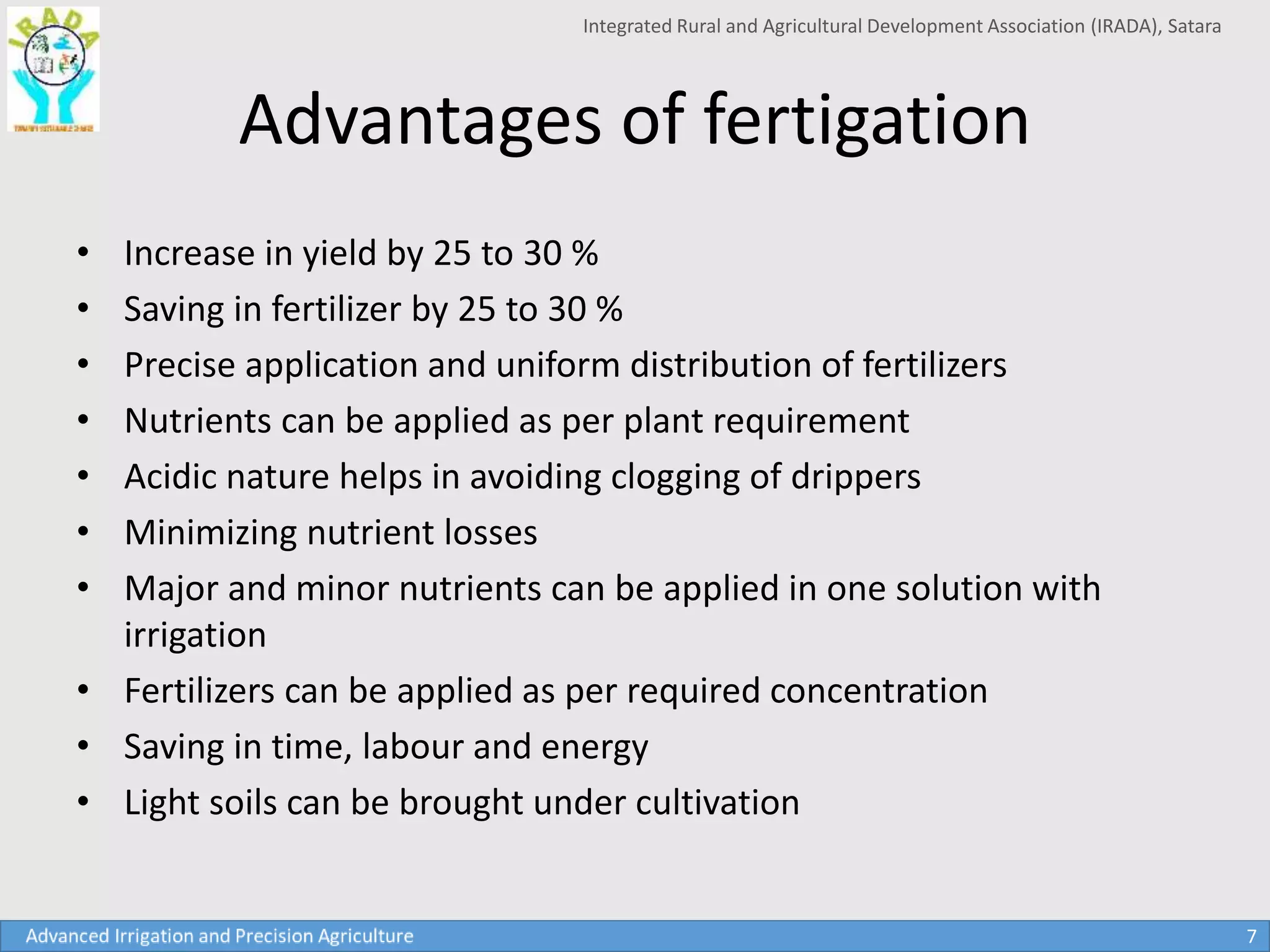 Fertigation system | PPTX