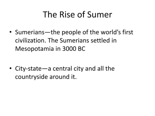 Fertile Crescent/ Mesopotamia Vocabulary | PPTX
