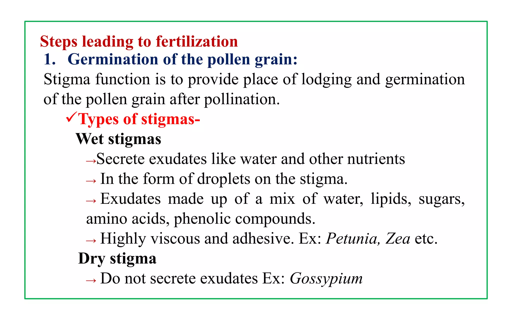 Fertilisation in plants | PPTX
