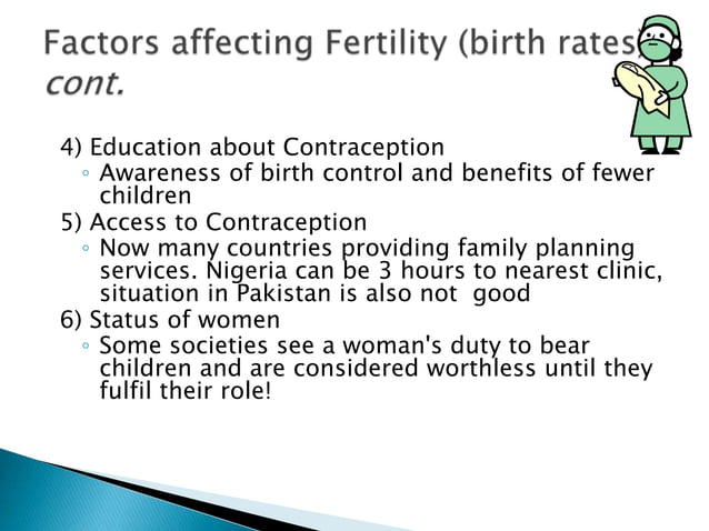 Fertility is a topic of Population Geography | PPT