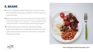 Fertility action plan and fertility foods | PPT